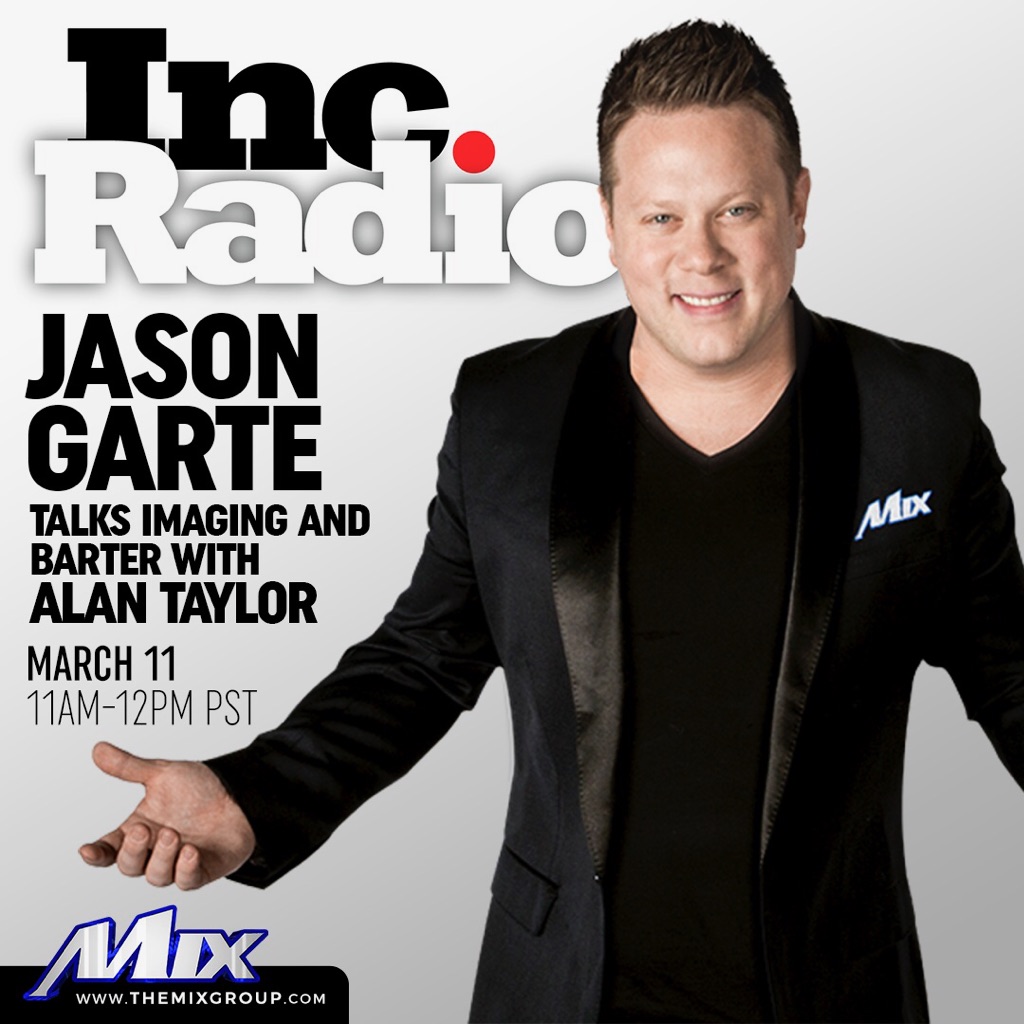 Jason Garte guests on the nationally syndicated Inc. Radio, an ...